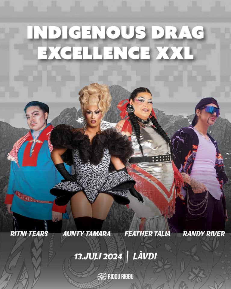Indigenous Drag Excellence XXL - Finno